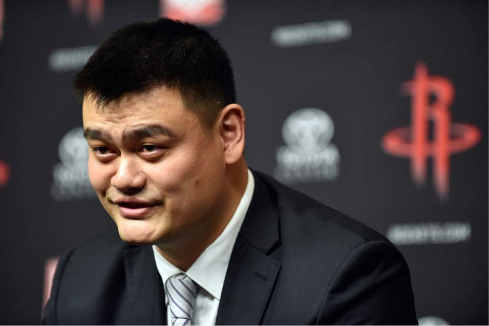 NBA: Rockets retiring Yao Ming's No. 11 jersey - The Salt Lake Tribune