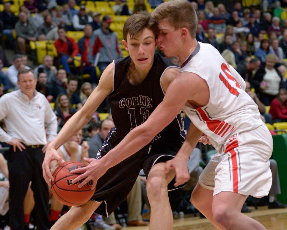 4A boys' basketball: Corner Canyon takes suspense out of game early ...