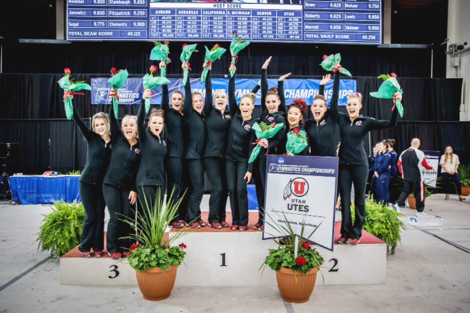Utah gymnastics: Utes win regional meet, qualify for nationals - The ...