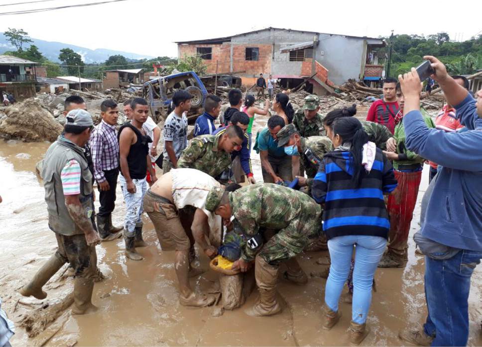 Death toll rises to 193 in Colombia disaster - The Salt Lake Tribune