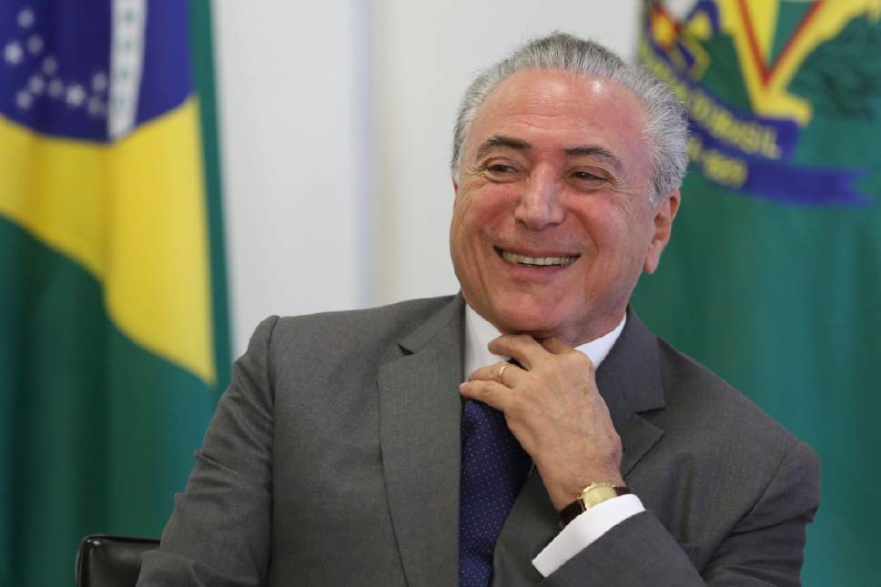 Brazil leader says work must go on despite graft probe - The Salt Lake ...