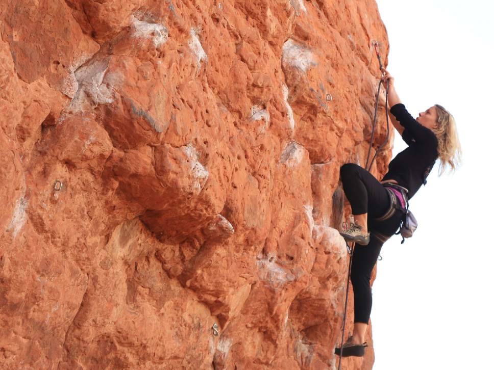 Rock on: Southern Utah grows as a climbing destination - The Salt Lake ...
