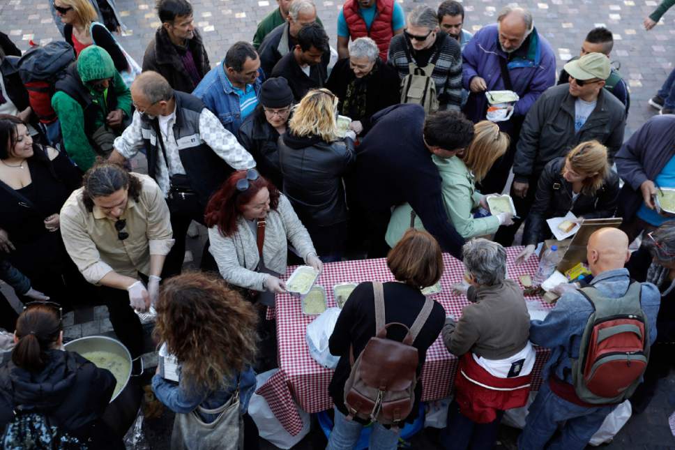 Greek poverty deepens during 7 years of austerity - The Salt Lake Tribune