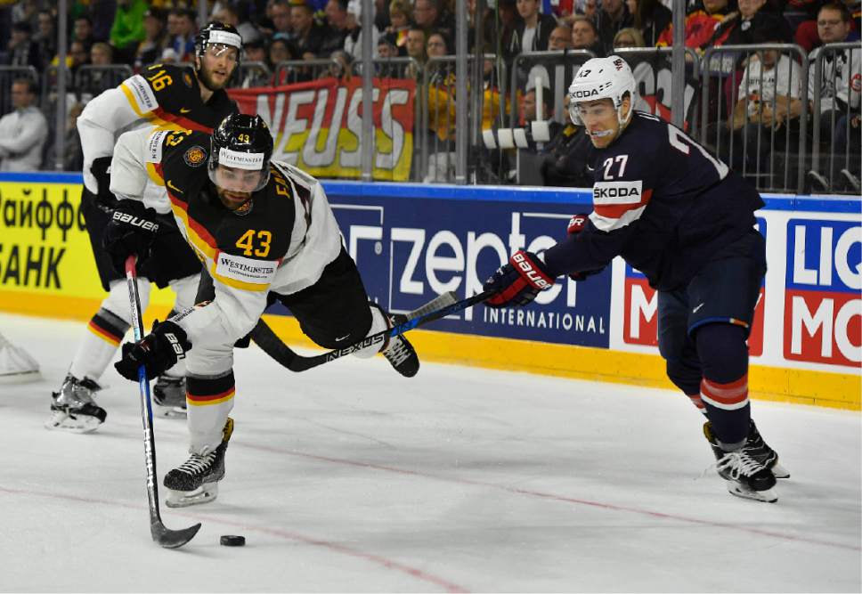 Hockey: Germany stuns U.S. 2-1 at ice worlds; Canada, Russia win - The ...