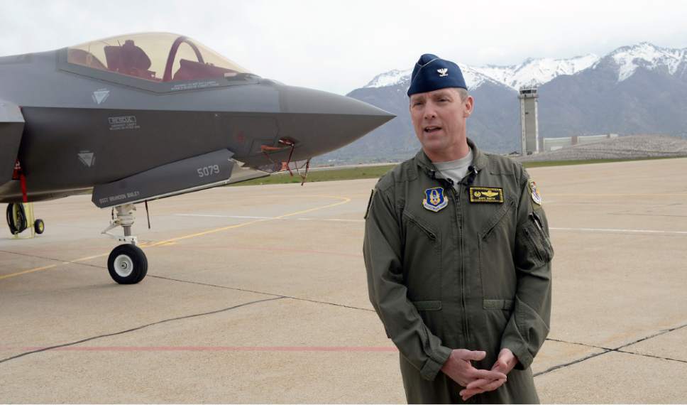 Hill's F-35s return from first foreign mission, while F-16s on final ...