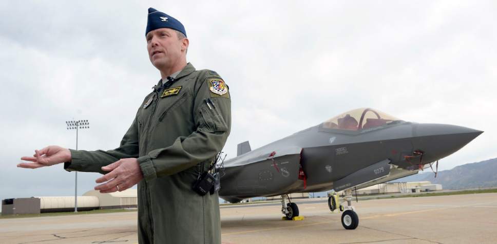 Hill's F-35s return from first foreign mission, while F-16s on final ...