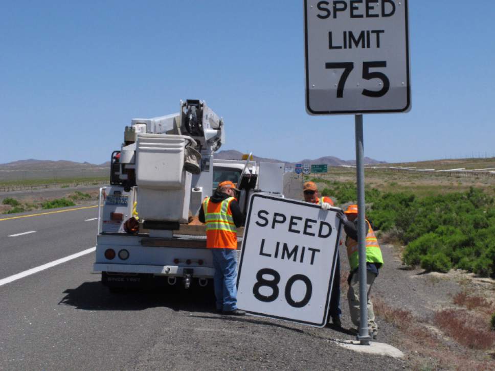 Nevada joins handful of states with spans of 80 mph driving - The Salt ...